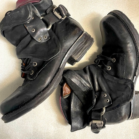 A.S.98 | Shoes | As 98 Simon Black Boots Size 37 Eu 657 Us | Poshmark